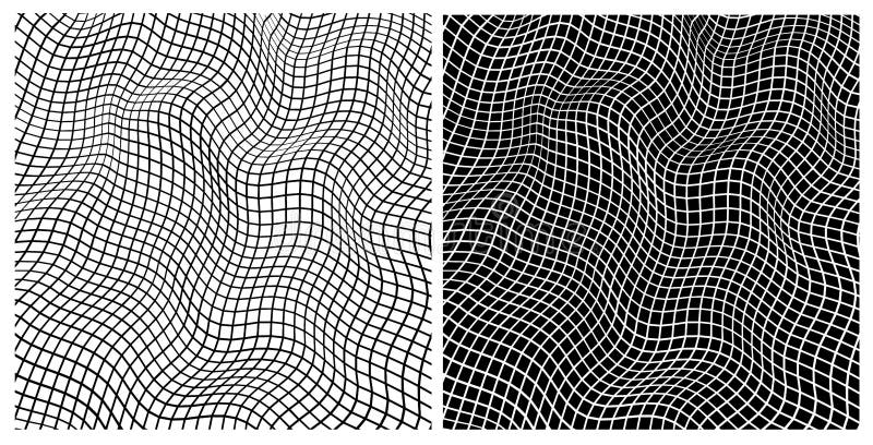 Abstract Geometric Distorted Shape Stock Vector - Illustration of ...