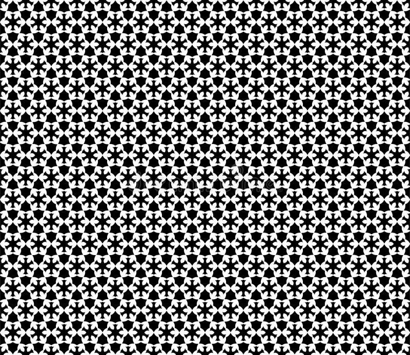 Abstract Geometric Dot and Curve Seamless Pattern Design Stock Vector ...