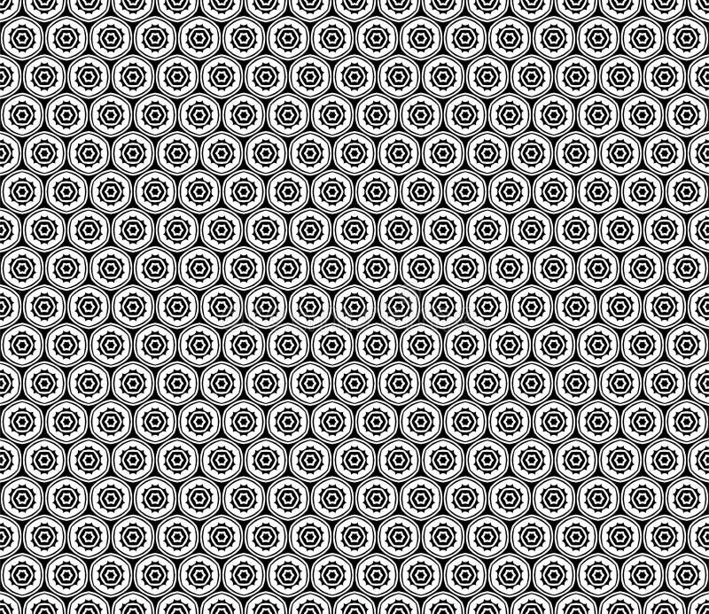 Abstract Geometric Dot and Curve Seamless Pattern Design Stock Vector ...