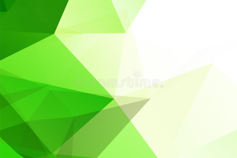 Abstract Green Geometric Background Vector Illustration Stock Vector ...