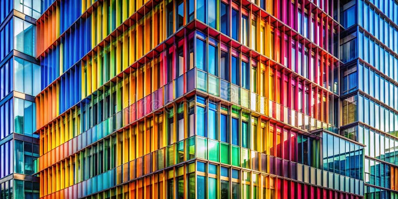 Abstract Geometric Facade Modern Architectures Exploration of ...