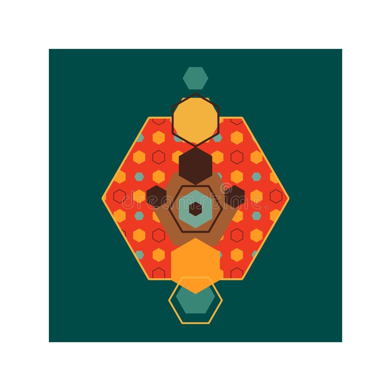 Abstract Geometric Figure. Harmony. Vector Stock Illustration Eps10 ...
