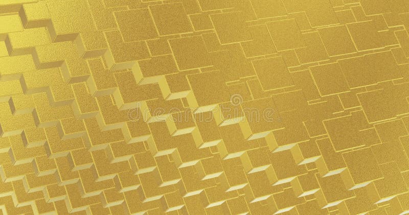 Abstract Geometric Golden Backgroundfoil Tiles Texture Seamless Loop ...