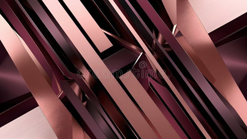 Abstract Geometric Gradient with Angular Lines, Stock Illustration ...