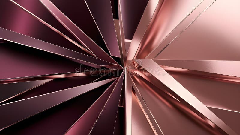 Abstract Geometric Gradient with Angular Lines, Stock Illustration ...