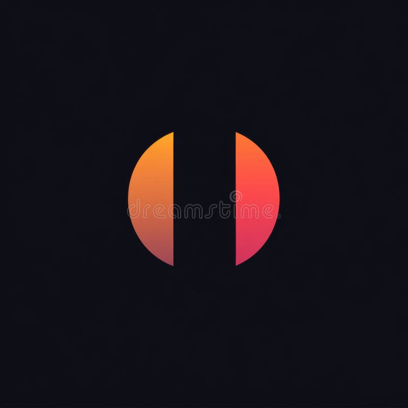 Abstract Geometric Gradient Logo Stock Illustration - Illustration of ...