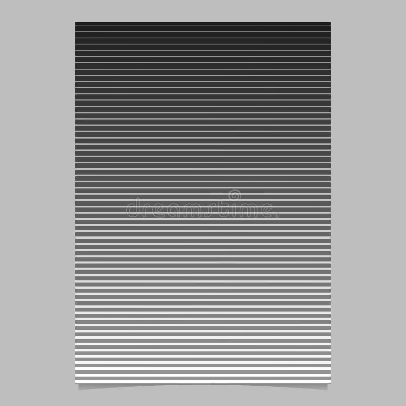 Abstract Geometric Gradient Stripe Flyer Template Design Stock Vector ...