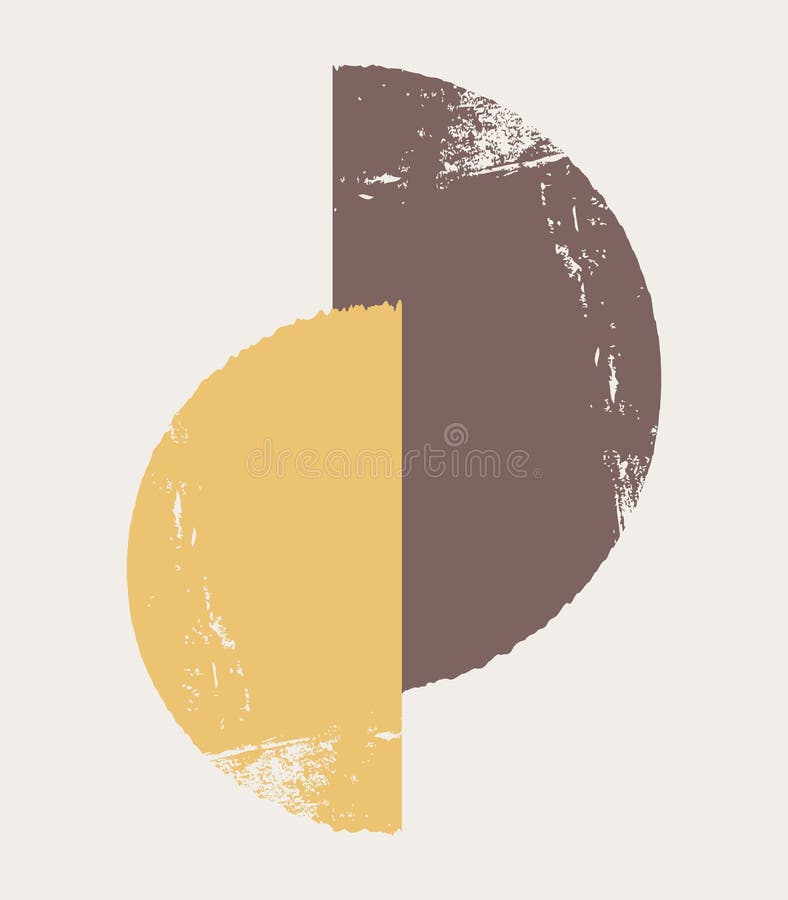 Abstract Geometric Graphics. Minimalistic Geometry, Abstract Vector ...