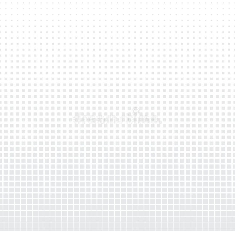 Abstract Geometric Gray Gradient Square Halftone Pattern Stock Vector ...