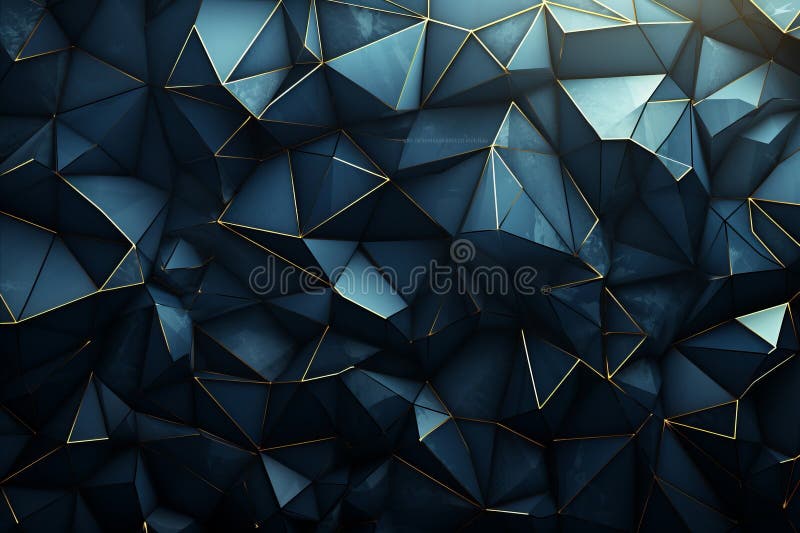 Abstract Geometric Grid Background with Modern Dark Texture for ...