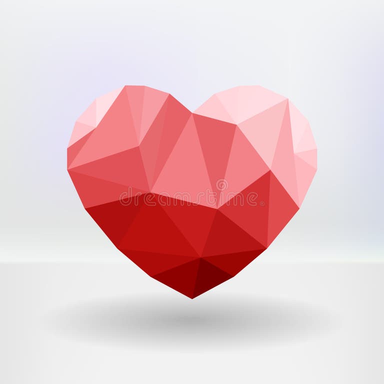 Geometric Heart Stock Illustrations – 105,285 Geometric Heart Stock ...