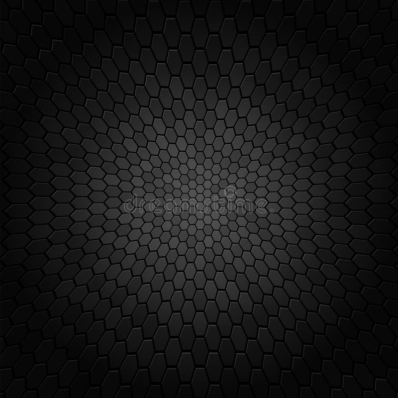 Hexa abstract background stock illustration. Illustration of theme ...