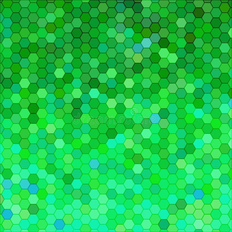 Abstract Geometric Hexagon Background Stock Illustration - Illustration ...