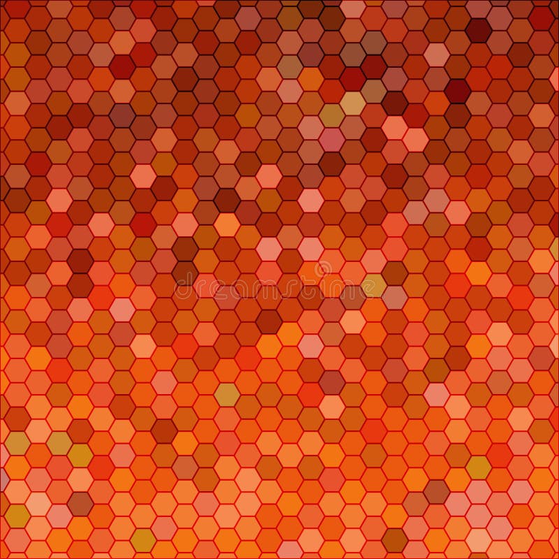 Abstract Geometric Hexagon Background Stock Illustration - Illustration ...