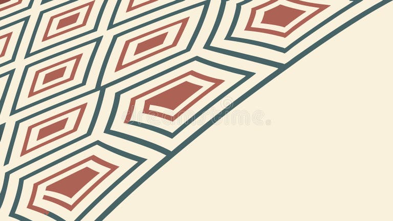 Abstract Geometric Hexagon Pattern, Modern Interlocking Design, Vector ...