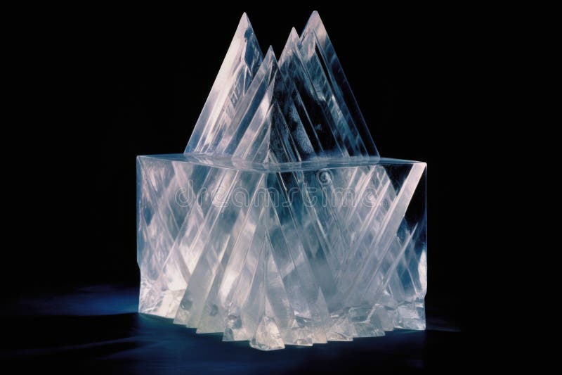 Abstract Geometric Mural Made of Cut and Pasted Paper, Adding Color and ...