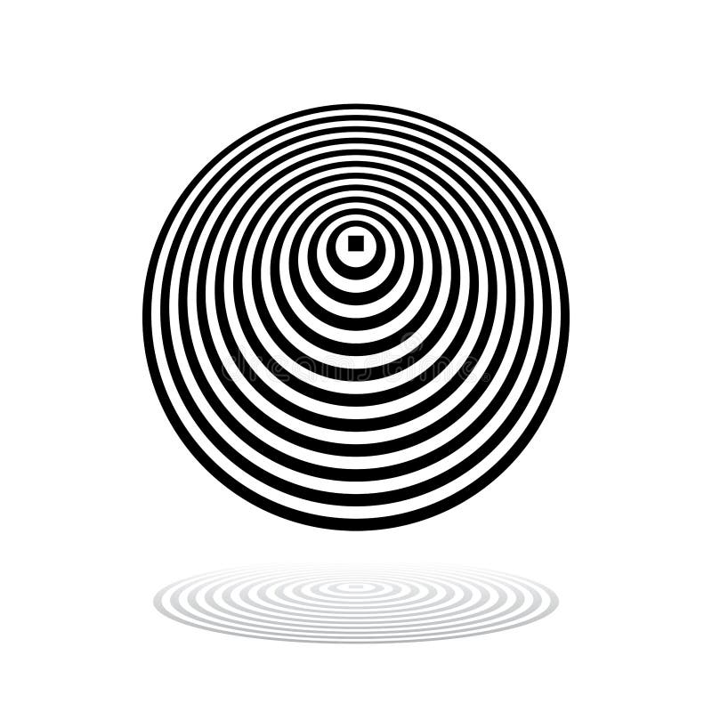 Abstract Geometric Icon. 3D Illusion Stock Vector - Illustration of ...