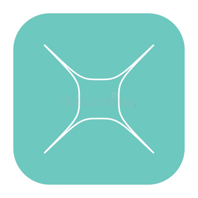 Abstract Geometric Icon, Symbol Element Shape Stock Vector ...