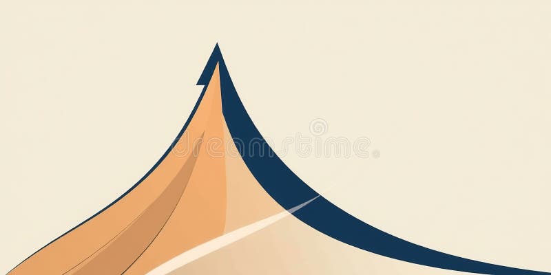Abstract Geometric Illustration of Dynamic Advancement a Visual ...