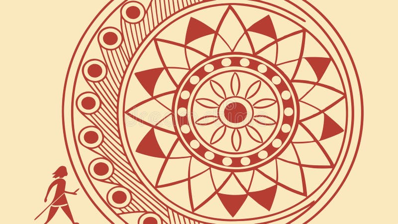 Abstract Geometric Interlock. Dynamic Pattern Design, Vector Design ...