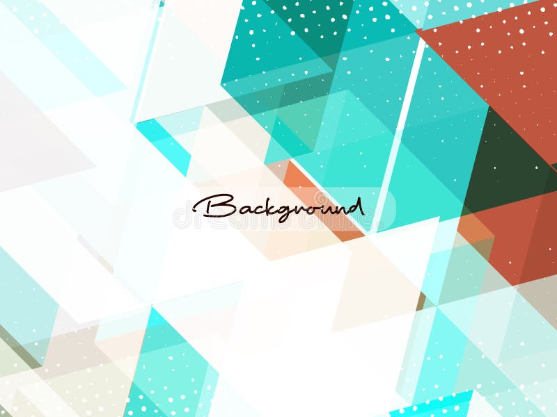 Abstract Geometric or Isometric Polygon or Low Poly Vector Technology ...