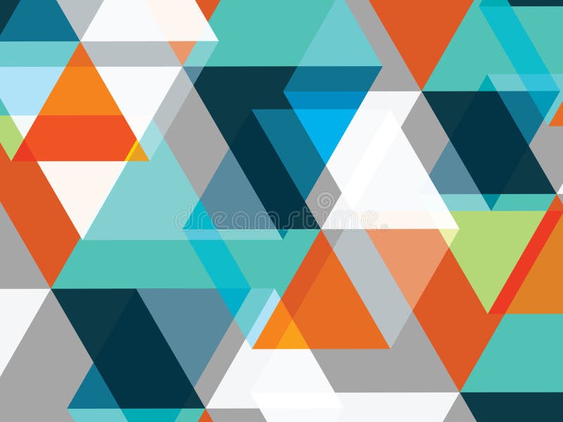 Abstract Geometric or Isometric White and Blue Polygon or Low Poly ...