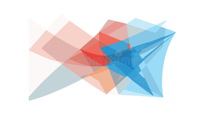 Abstract Geometric Layered Shapes, Modern Design Element Vector, Vector ...