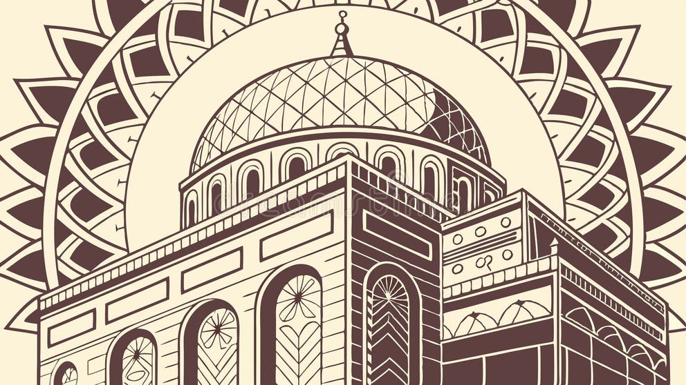 Abstract Geometric with Leadership and Vision Keywords, Vector Design ...