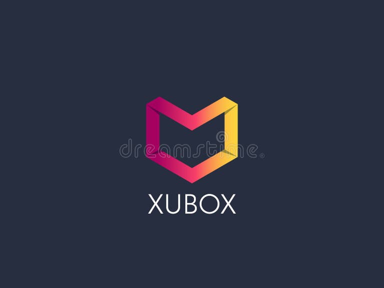 Letter M Box Hexagonal Logo Stock Illustrations – 33 Letter M Box ...