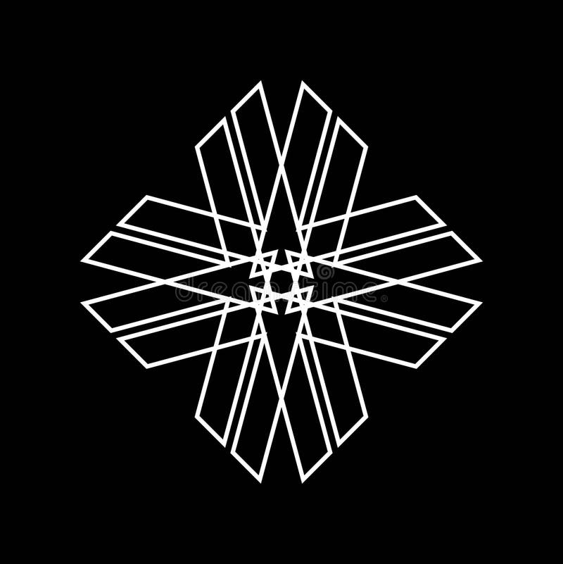 Abstract Geometric Line Art Pattern and Symbol Minimalist Design Stock ...