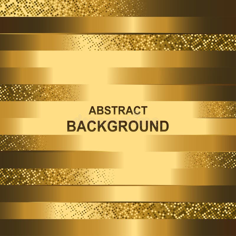 Abstract Geometric Line Background with Gold Glitter Effect Stock ...