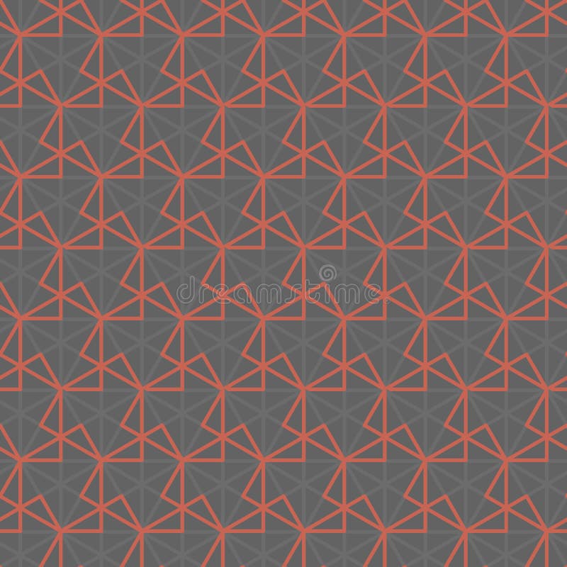 Abstract Geometric Line Mesh Seamless Pattern Stock Vector ...