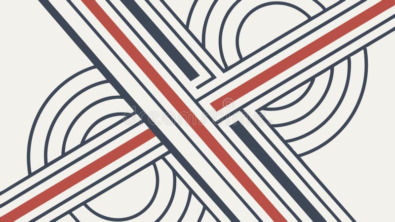 Abstract Geometric Lines Intersecting Pattern Design, Vector Design Generative AI Stock Vector ...