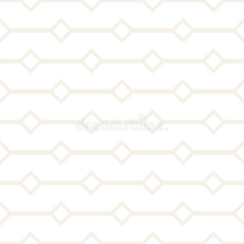 Abstract Geometric Lines Lattice Pattern Seamless Vector Background Subtle Simple Repeating