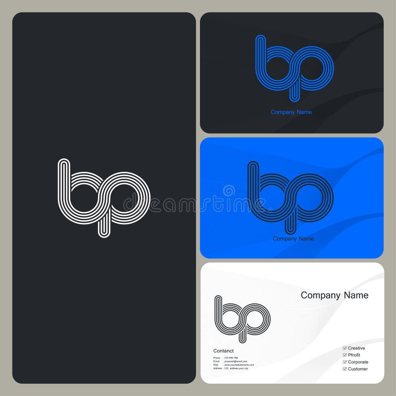 Abstract Geometric Logo DP Teamwork Team. Suitable for Company DP ...