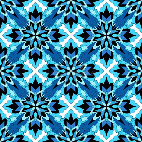 Abstract Geometric Low Poly Triangles Hemp Ornament Vector Illustration ...