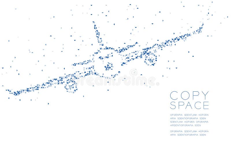 Abstract Geometric Low Polygon Square Box Pixel and Triangle Pattern ...