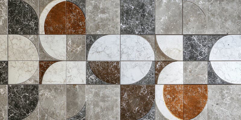 Abstract Geometric Marble Tile Pattern Background High Quality Image ...