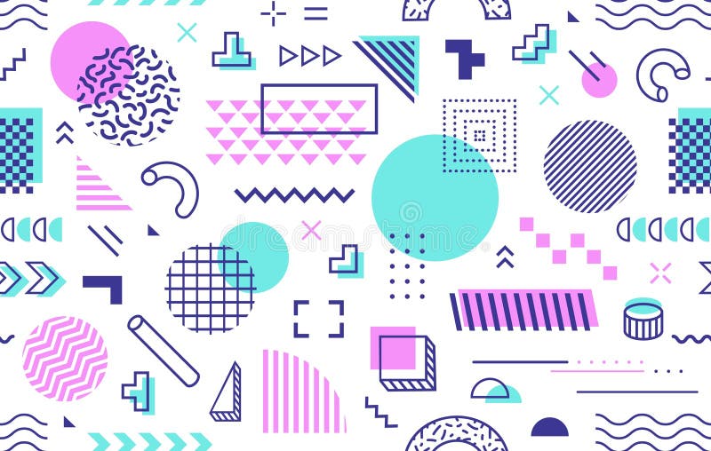 Memphis Isometric Pattern Vector Stock Illustrations – 2,917 Memphis Isometric Pattern Vector ...