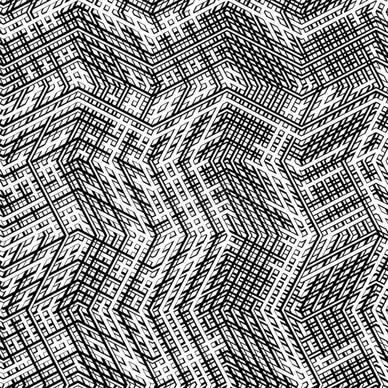 Abstract Geometric Mesh, Grid Pattern of Interweaved, Interlocking ...