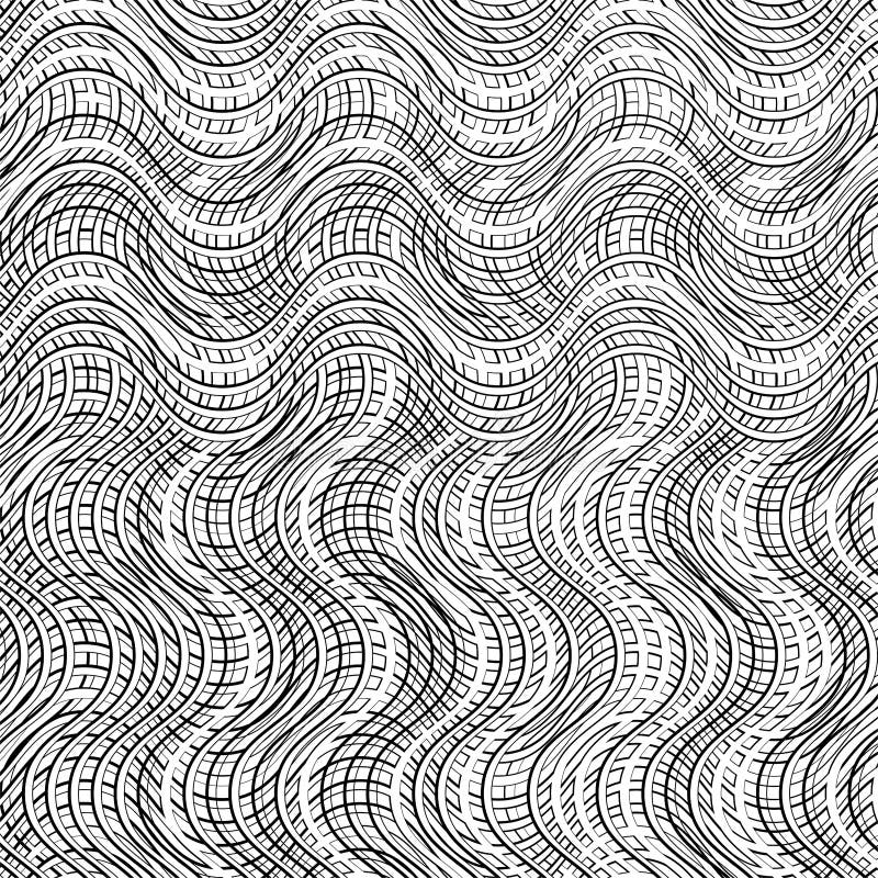 Abstract Geometric Mesh, Grid Pattern of Interweaved, Interlocking ...