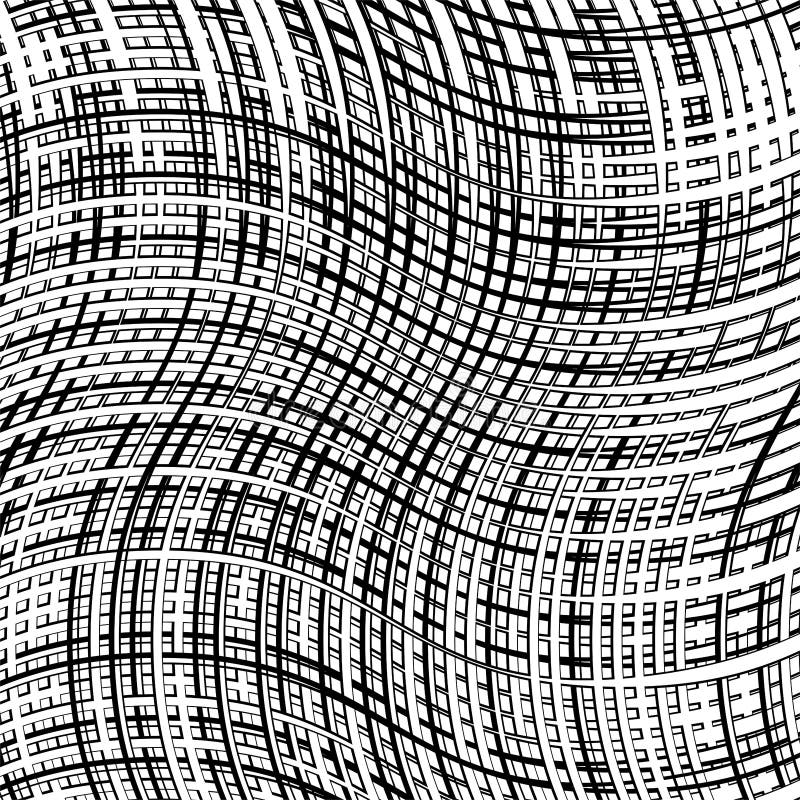 Abstract Geometric Mesh, Grid Pattern of Interweaved, Interlocking ...