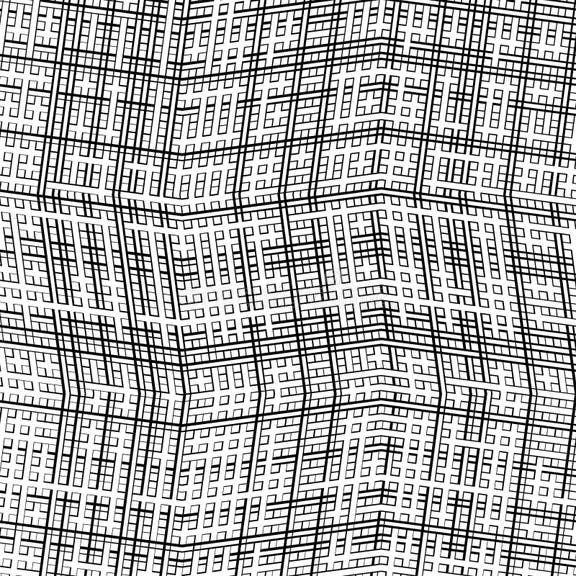 Abstract Geometric Mesh, Grid Pattern of Interweaved, Interlocking ...