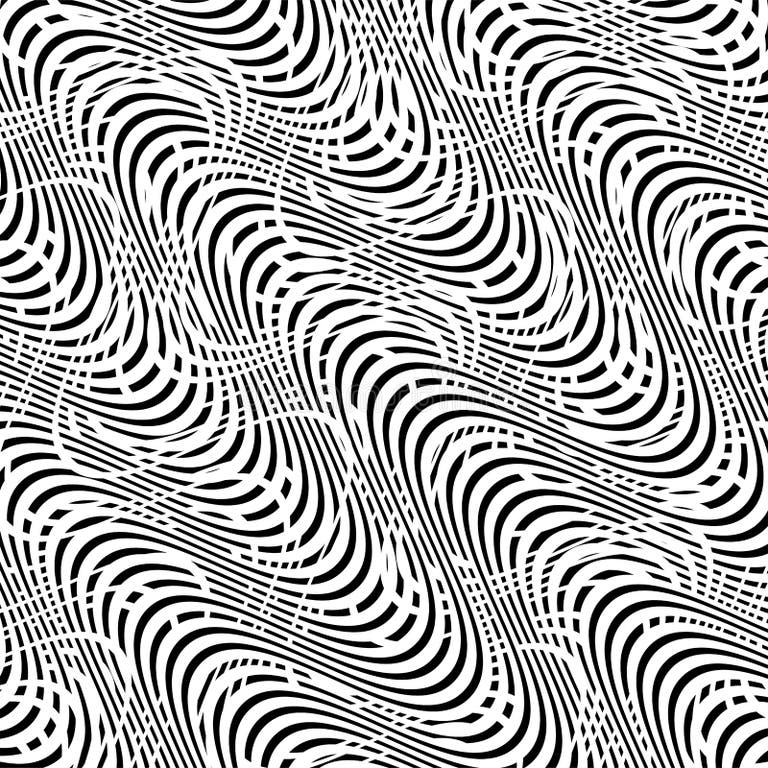 Abstract Geometric Mesh, Grid Pattern of Interweaved, Interlocking ...