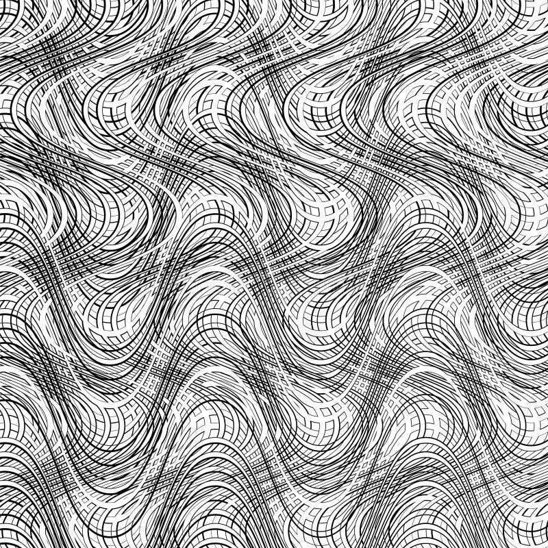 Abstract Geometric Mesh, Grid Pattern of Interweaved, Interlocking ...