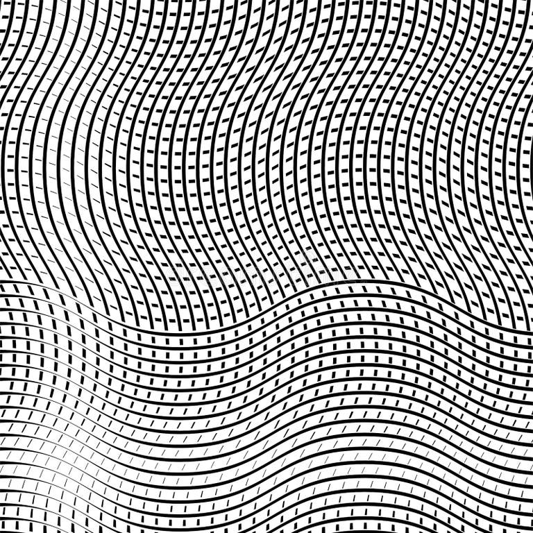 Abstract Geometric Mesh, Grid Pattern of Interweaved, Interlocking ...