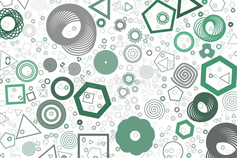 Abstract Geometric Mixed Pattern, Colorful & Artistic for Graphic ...