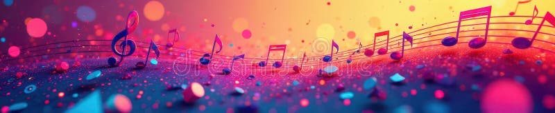 Abstract Geometric Music Notes, Lines Shapes, Design, Bold, Sheet Stock ...