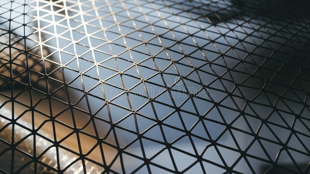 Abstract Geometric Netting Texture, Dark Grid Good Resolution Stock ...