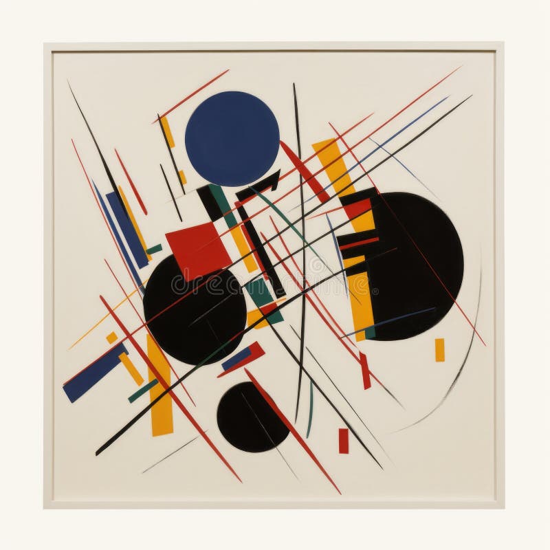 Abstract Geometric Objects. Beautiful Illustration Picture Stock ...